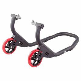 BikeTek Premium Front Track Paddock Stand - Matt Black | MD Racing Products